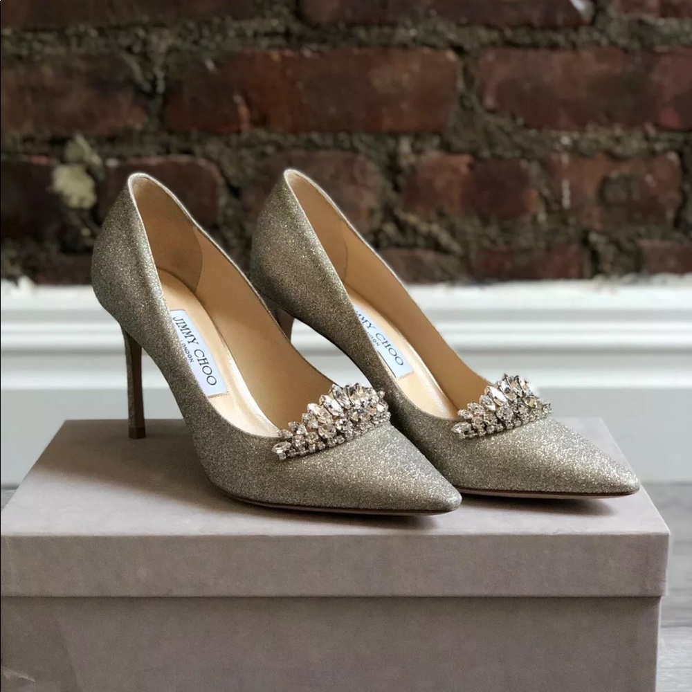 Jimmy Choo Tiara Heels Wedding - Gem